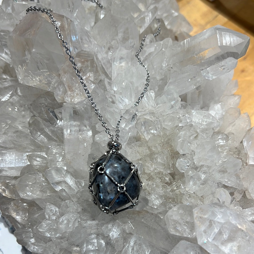 Metal Crystal Keeper Necklace – Rocks, Crystals, and Gems