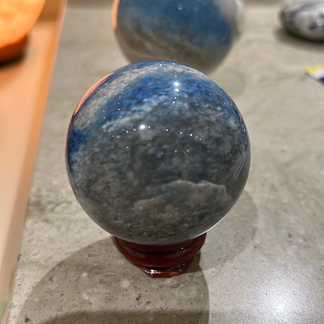 Trolleite Sphere – Rocks, Crystals, and Gems